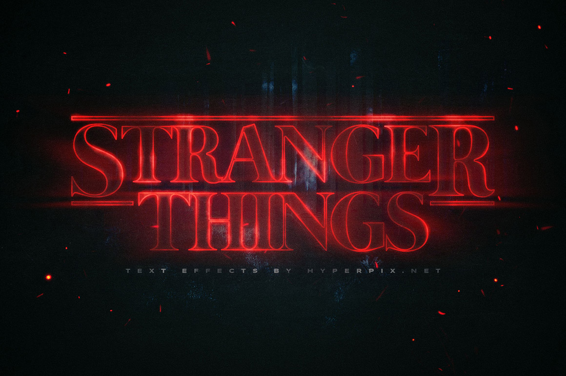Free Psd Stranger Things Text Effect Mockup Creativepouch